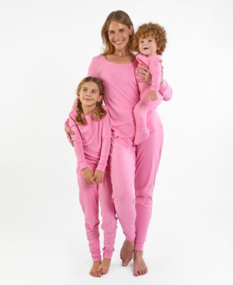Click here for Leveret Matching Mommy Me Solid Light Pink Cotton... prices