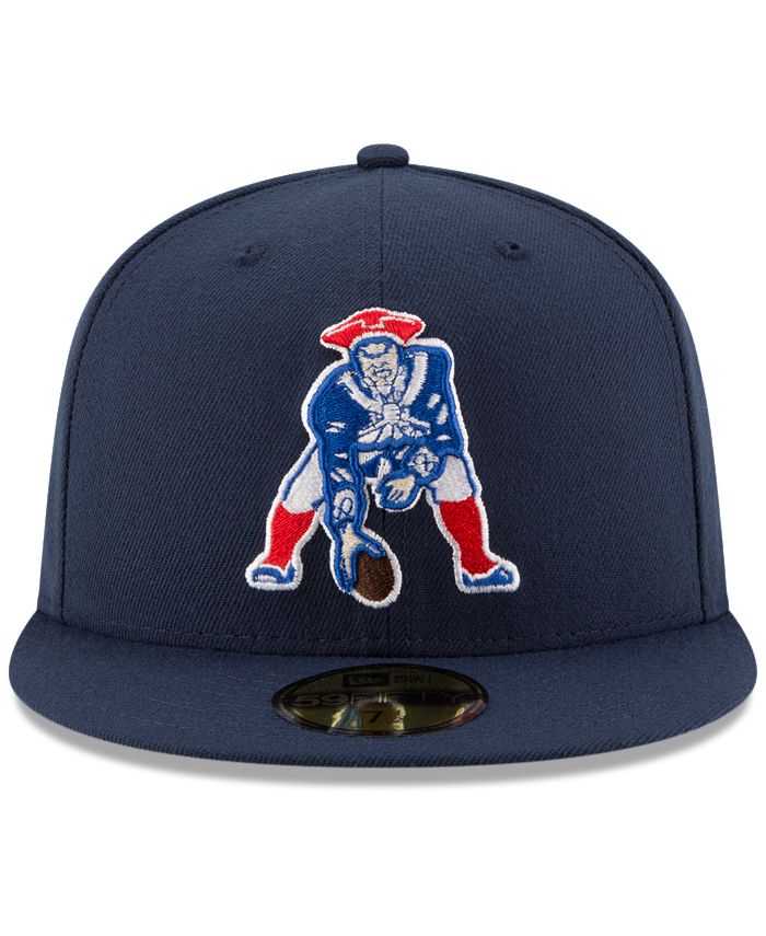 New Era New England Patriots Team Basic 59FIFTY Fitted Cap - Macy's