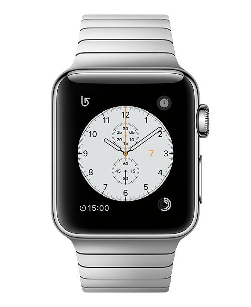 Apple Watch Series 2 38mm Stainless Steel Case with Silver Link ...