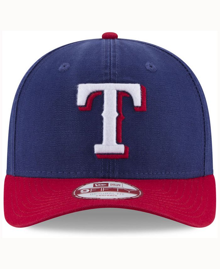 New Era Texas Rangers Vintage Washed 9FIFTY Snapback Cap - Macy's
