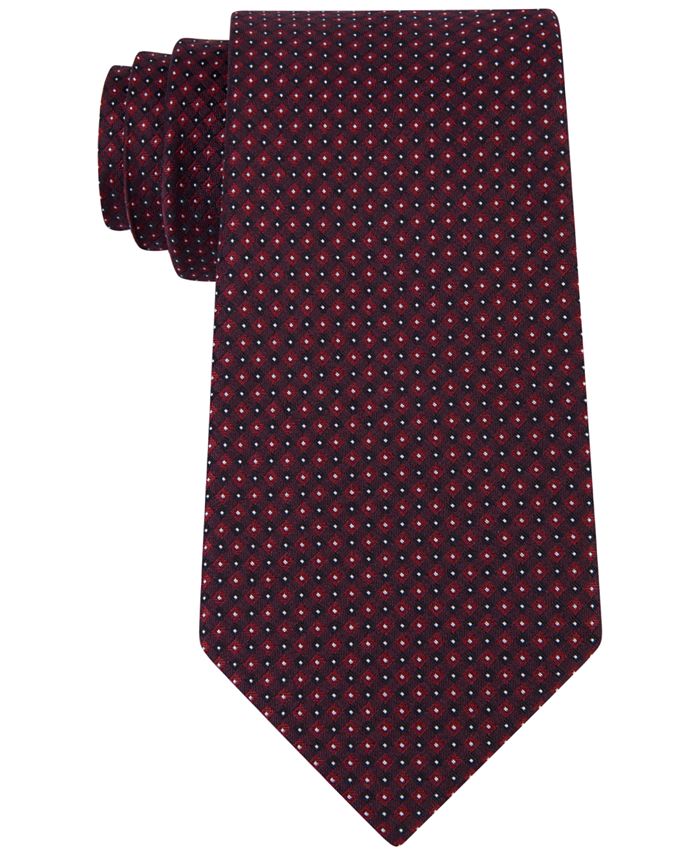 Kenneth Cole Reaction Men's Micro Grid Tie - Macy's