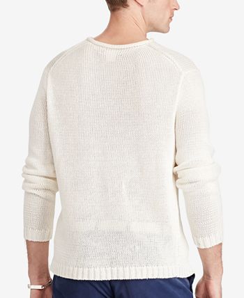 Polo Ralph Lauren Men's Linen Roll-Neck Sweater - Macy's