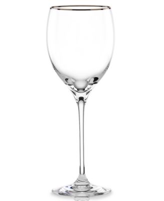 Lenox Stemware, Timeless Platinum Signature Wine Glass - Macy's