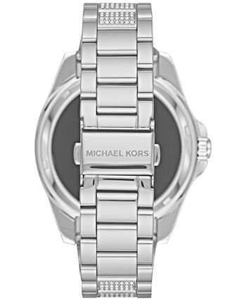 Michael Kors Unisex Access Bradshaw Digital Stainless Steel Bracelet ...