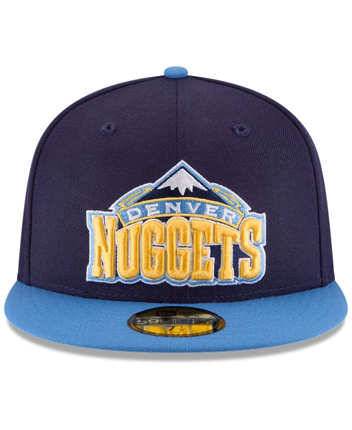 New Era Denver Nuggets 2 Tone Team 59FIFTY Cap - Macy's