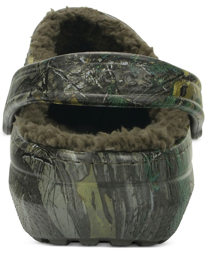 Crocs Men's Classic Realtree Xtra Lined Clogs - Macy's