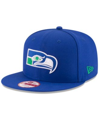 New Era Seattle Seahawks Historic Vintage 9FIFTY Snapback Cap - Macy's