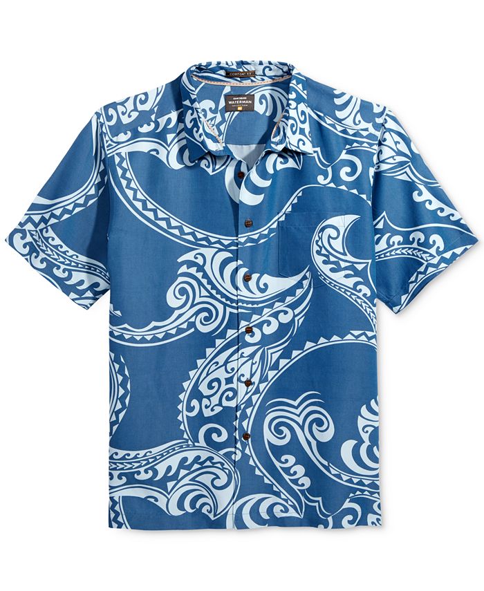 Quiksilver Quiksilver Men's Wave-Print Shirt - Macy's