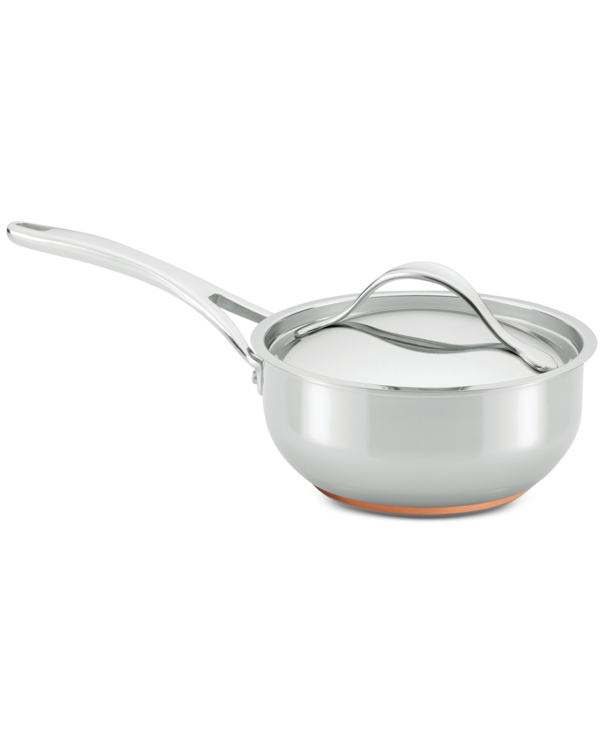 Click here for Anolon Nouvelle Copper Stainless Steel 2.5-Quart C... prices