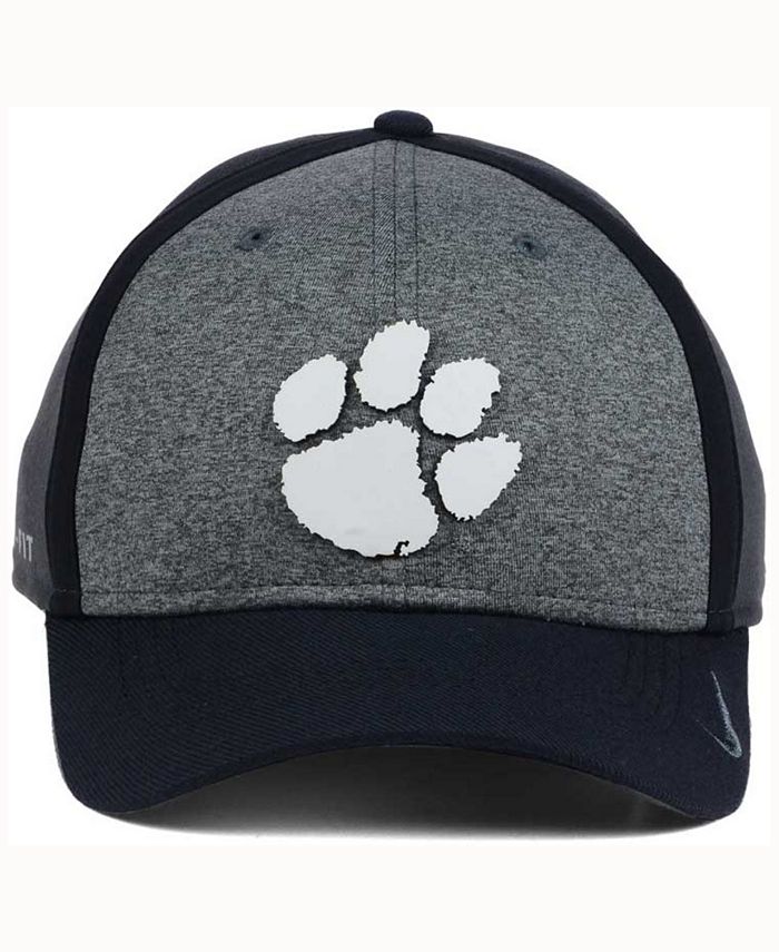 Nike Clemson Tigers Heather Stretch Fit Cap - Macy's