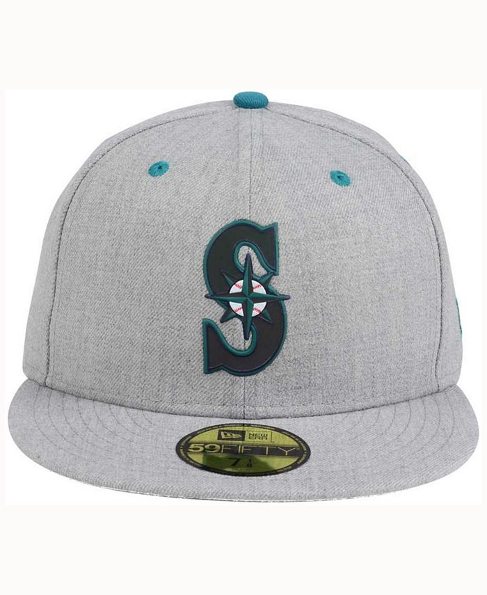 New Era Seattle Mariners Dual Flect 59FIFTY Cap - Macy's