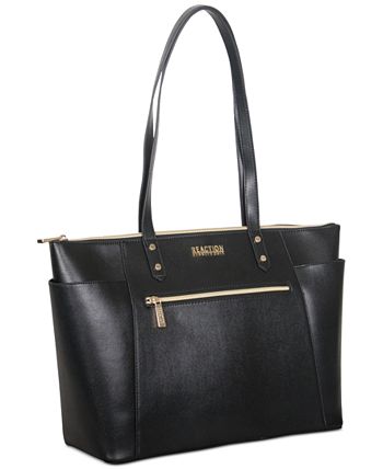 Kenneth Cole Reaction Faux Leather 15" Computer Tote - Macy's