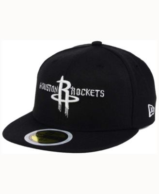 New Era Kids' Houston Rockets Black White 59FIFTY Cap - Macy's