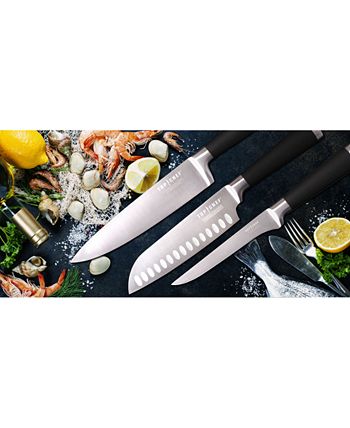 Top Chef 9-Pc. Samurai Cutlery Set - Macy's