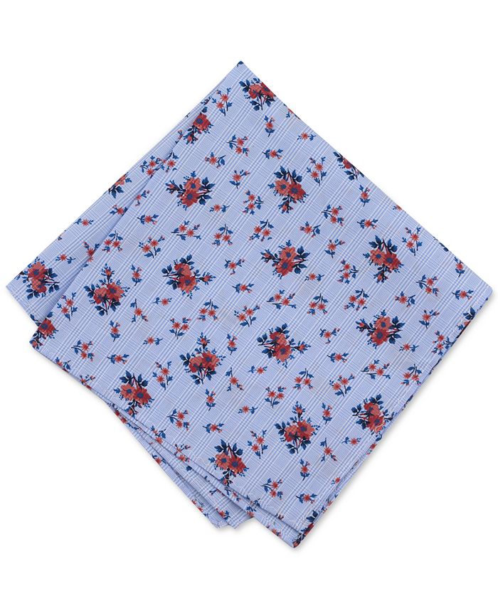 Bar III Men's Floral Pocket Square, Created for Macy's - Macy's