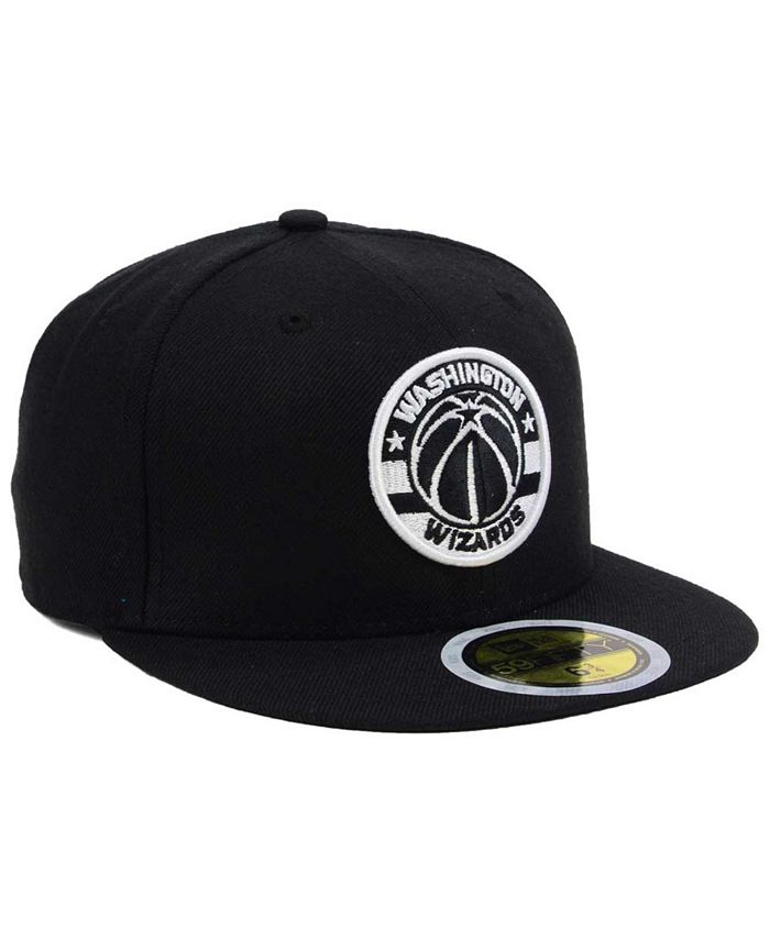 New Era Kids' Washington Wizards Black White 59FIFTY Cap - Macy's