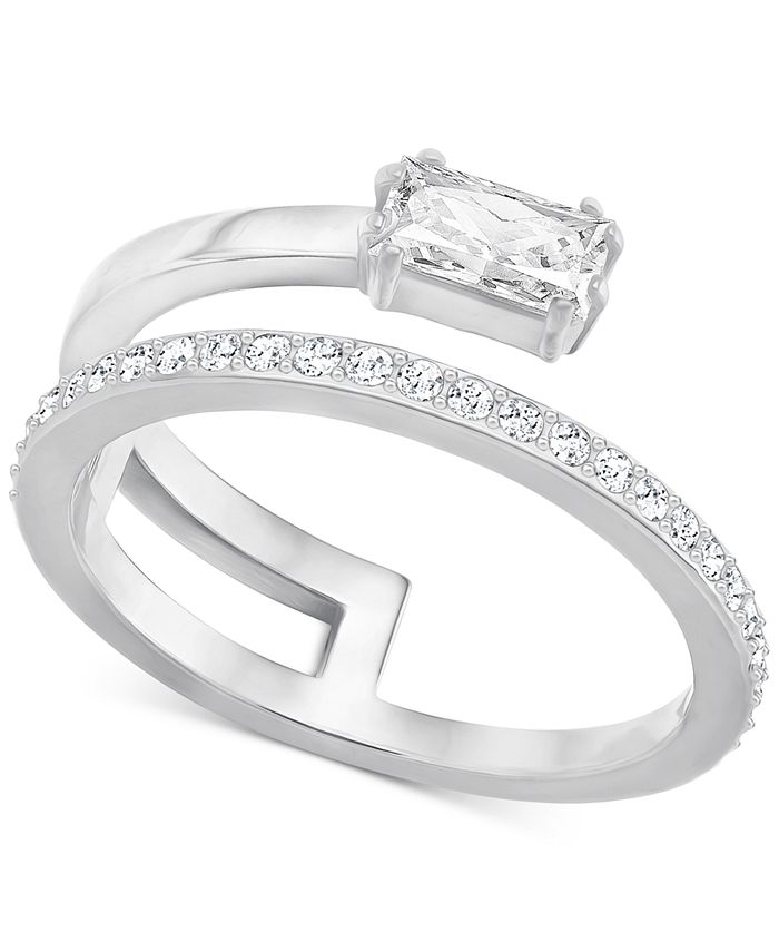 Swarovski Crystal Pavé Ring - Macy's