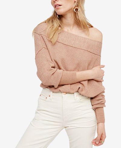 Free People Off-The-Shoulder Sweater - Sweaters - Women - Macy's