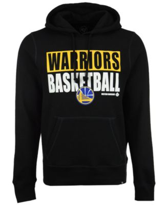47 Brand Mens Golden State Warriors Knockaround Headline Pullover