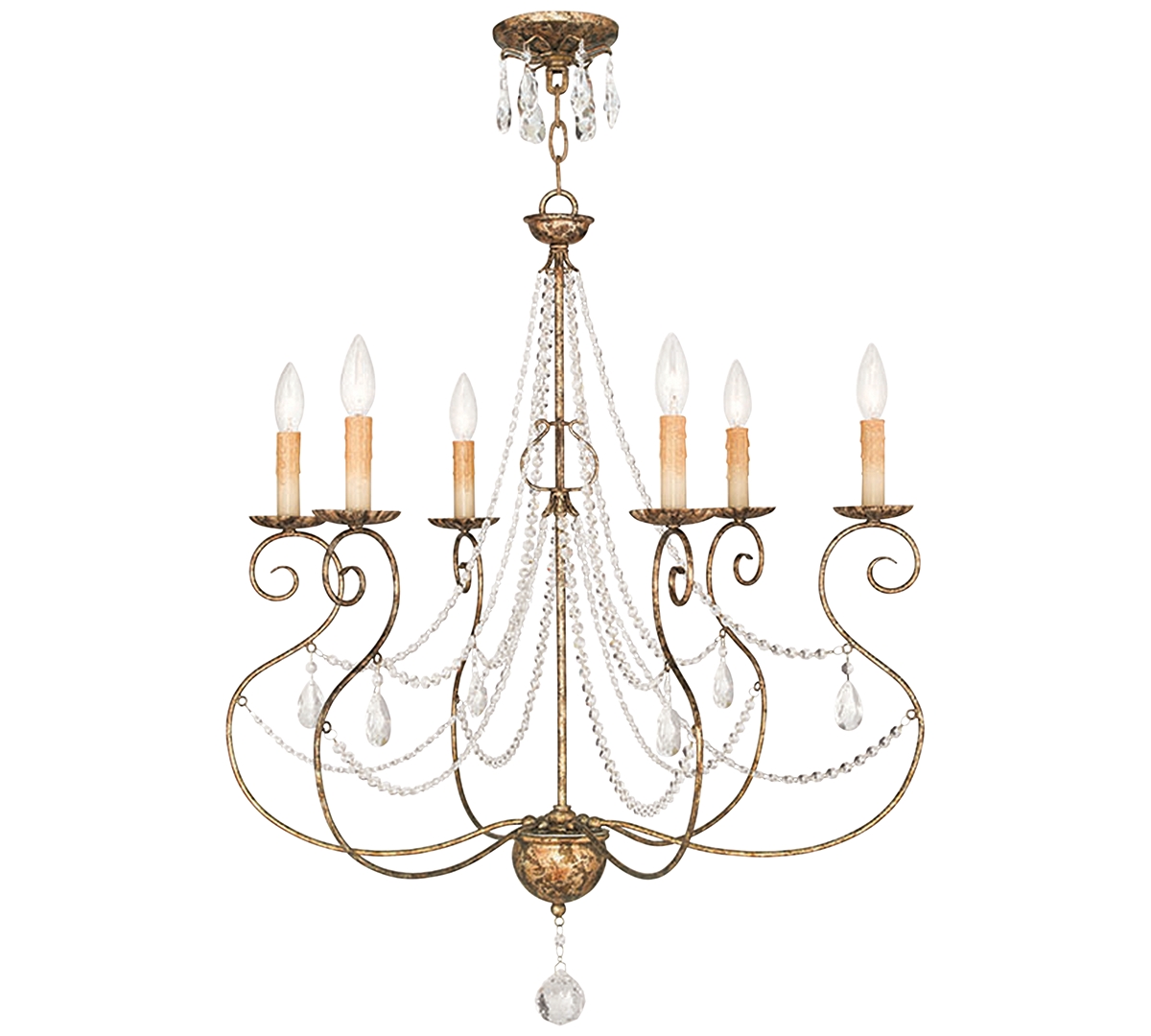 Click here for Livex Isabella Bronze Chandelier - Bronze prices