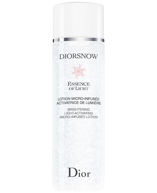 Dior Diorsnow Brightening Light-Activating Micro-Infused Lotion, 6.6 oz ...