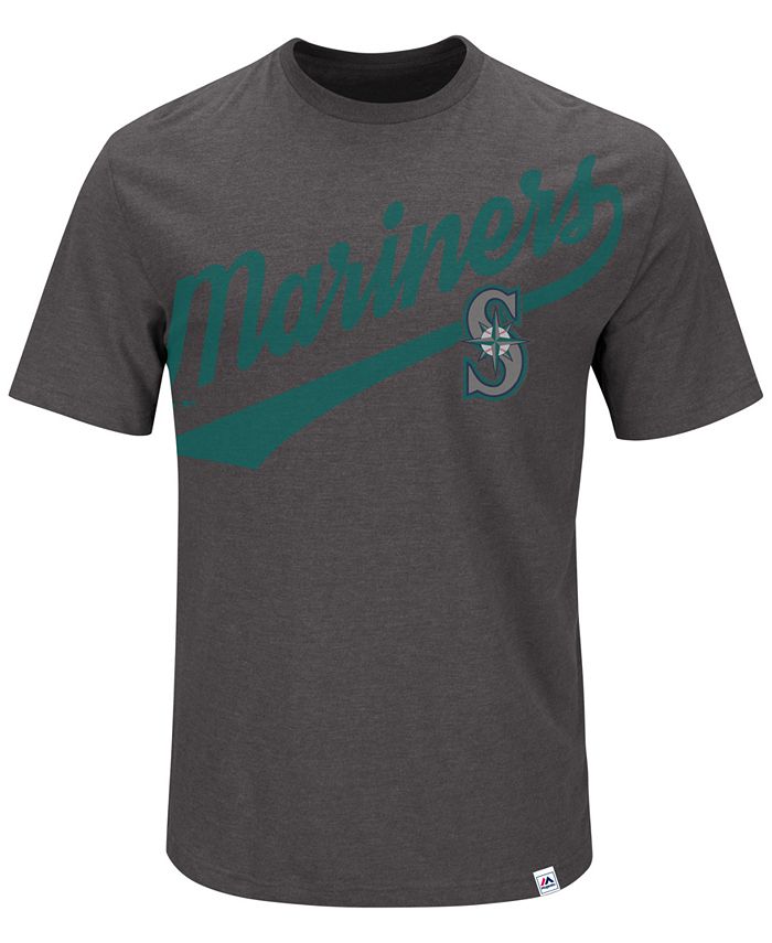 Majestic Men's Seattle Mariners Super Script T-Shirt - Macy's