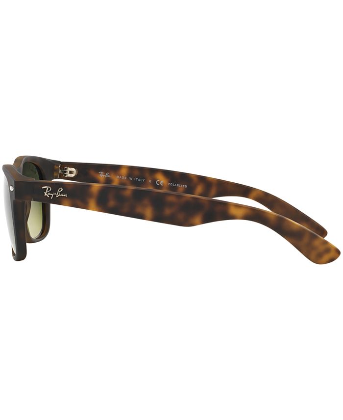 Ray-Ban Polarized Sunglasses, RB2132 52 New Wayfarer - Macy's