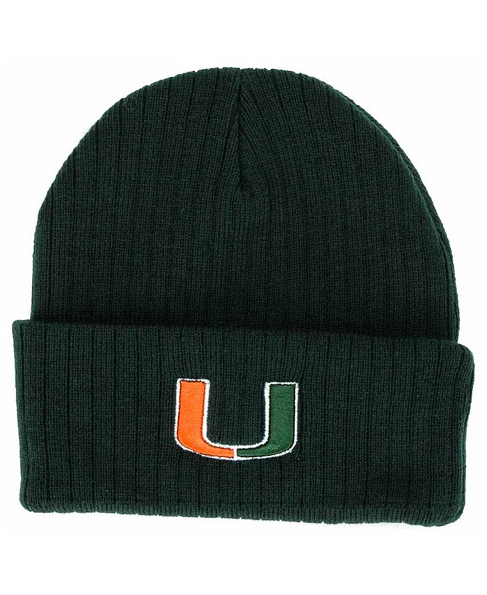 '47 Brand Top of the World Miami Hurricanes Campus Cuff Knit Hat - Macy's