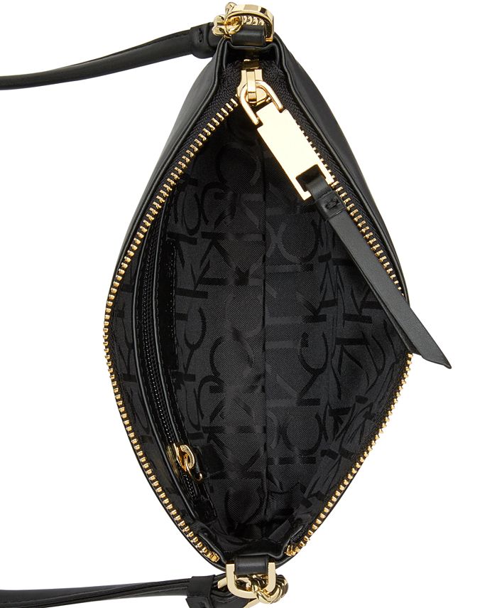 Calvin Klein Floral-Print Crossbody - Macy's