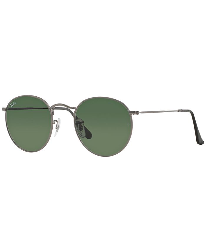 Ray-Ban ROUND METAL Sunglasses, RB3447 50 - Macy's