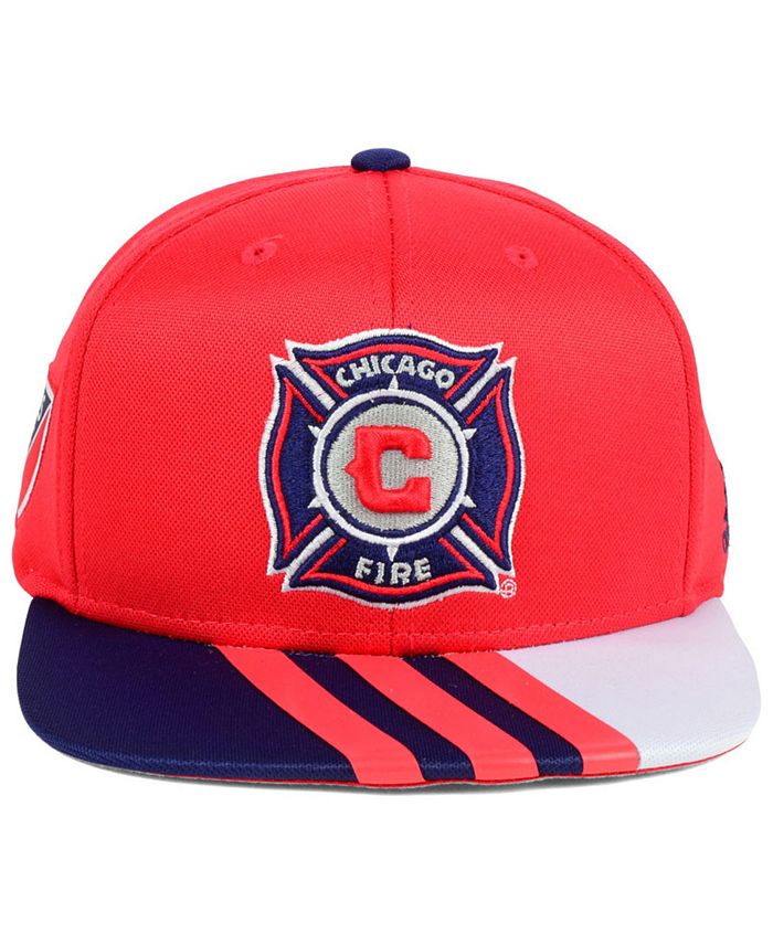 adidas Chicago Fire Authentic Team Snapback Cap - Macy's