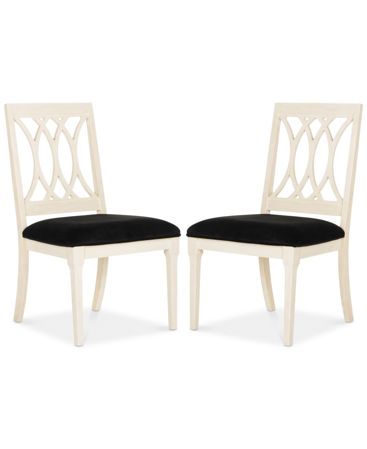 Click here for Gitanna Set of 2 Dining Chairs - Black prices