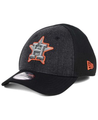 New Era Kids' Houston Astros Jr. Black Heathered 39THIRTY Cap - Macy's