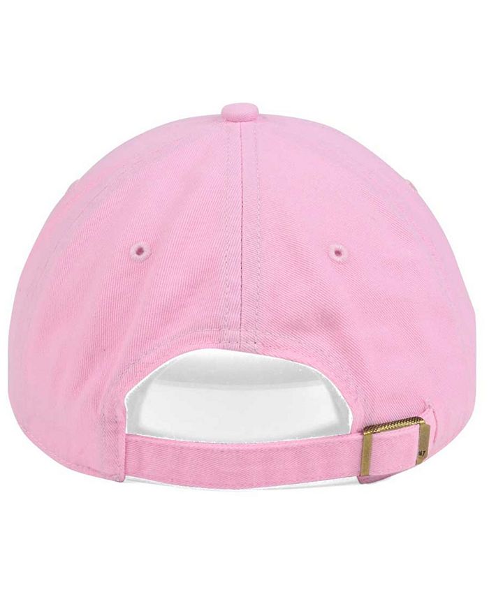 '47 Brand Women's Seattle Mariners Pink/White Clean Up Cap - Macy's