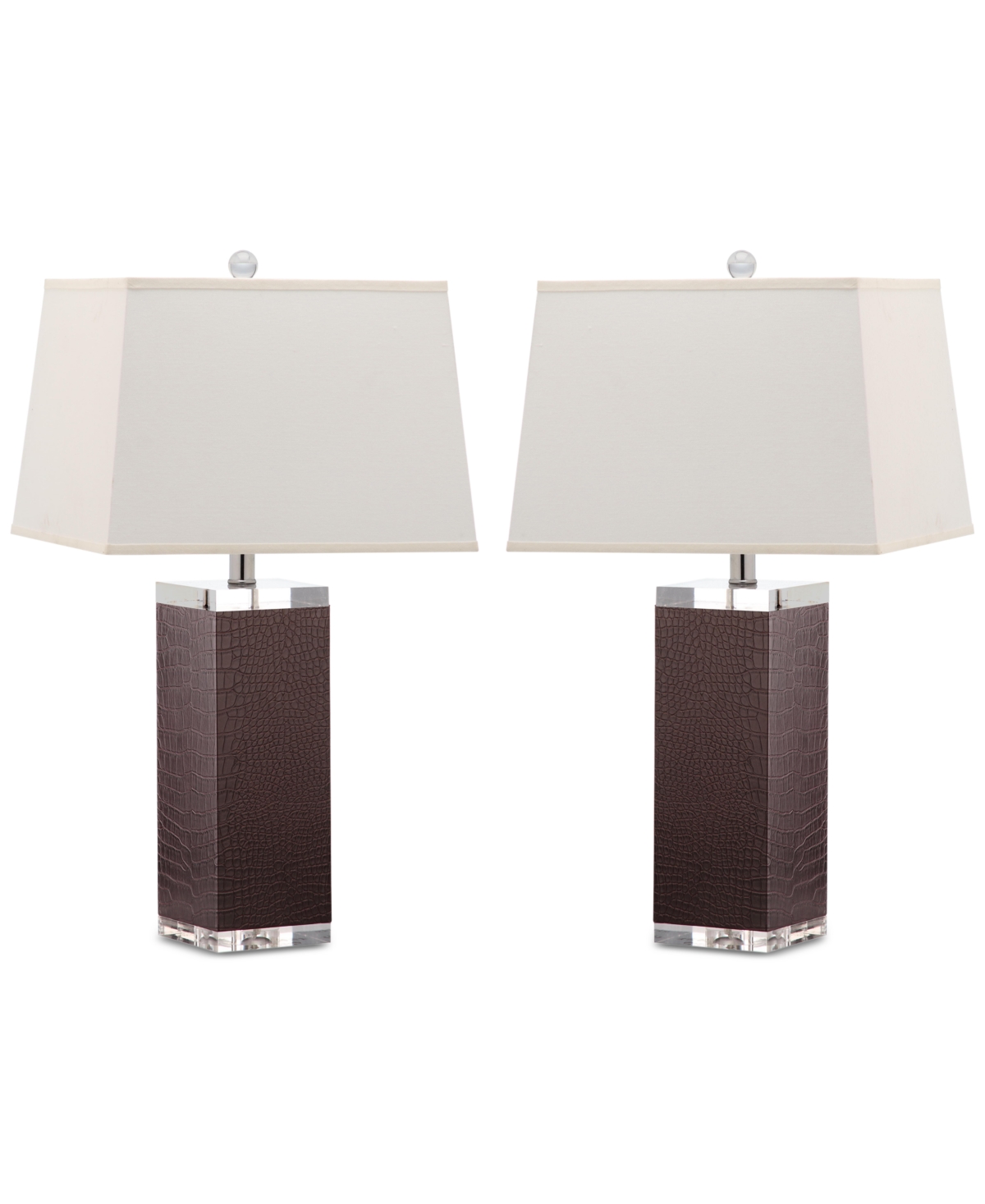 Click here for Safavieh Set of 2 Deco Table Lamps - Brown prices