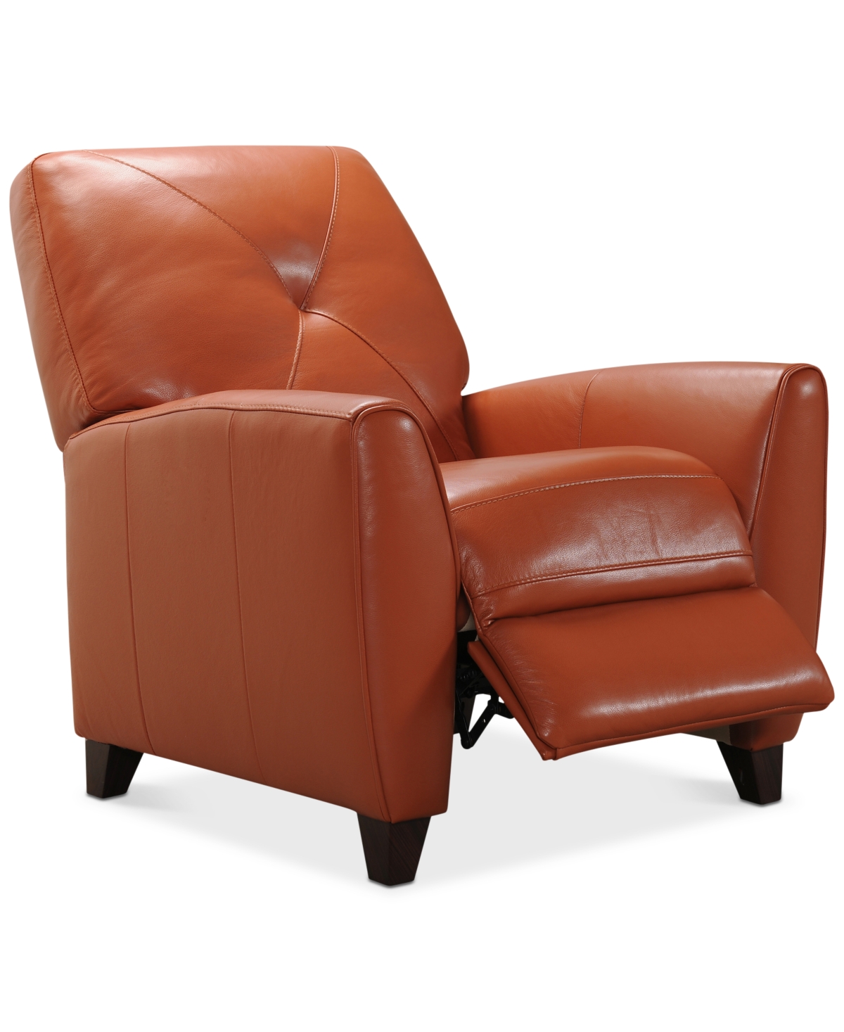 Click here for Myia Tufted Back Leather Pushback Recliner  Create... prices