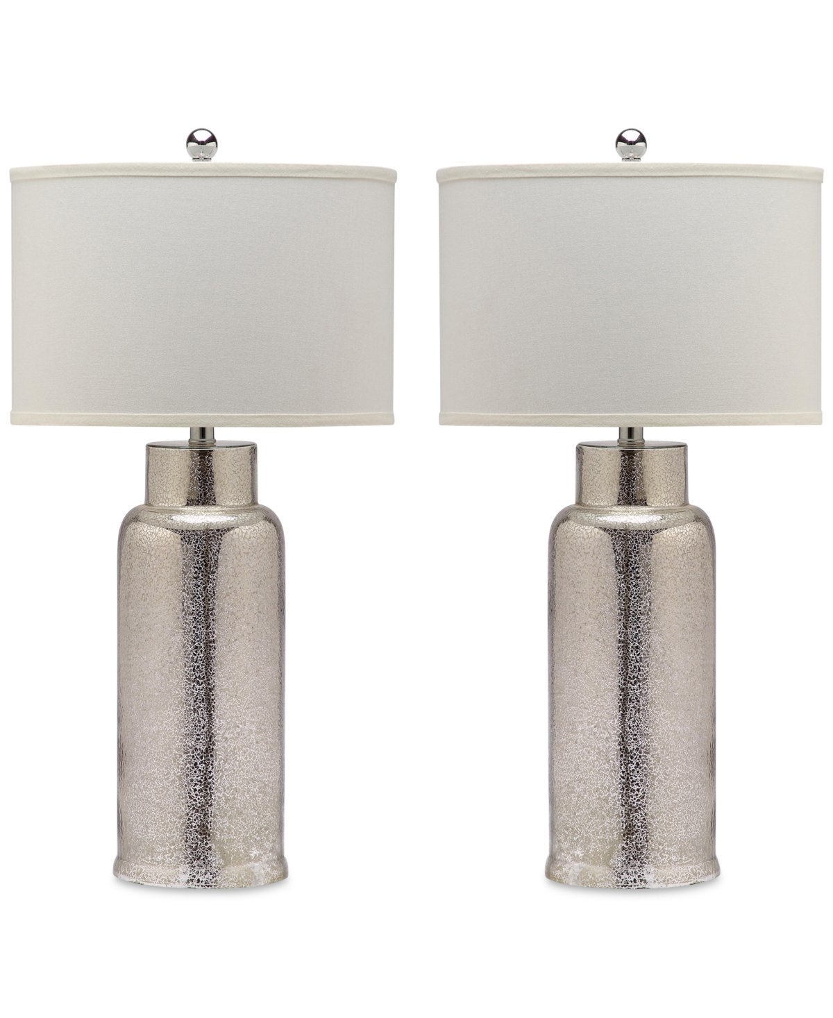 Click here for Safavieh Set of 2 Bottle Glass Table Lamps - Bronz... prices