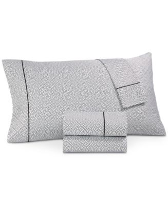 Hotel Collection CLOSEOUT! Greek Key Pima Cotton 525-Thread Count 4-Pc ...