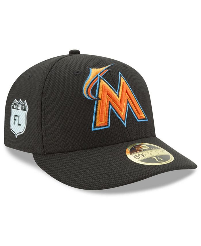 New Era Miami Marlins Diamond Era Spring Training Low Profile 59FIFTY ...