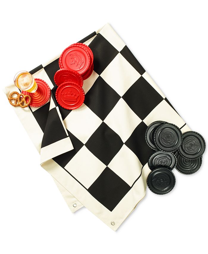 Studio Mercantile Oversized Checkers Set, Created for Macy's - Macy's