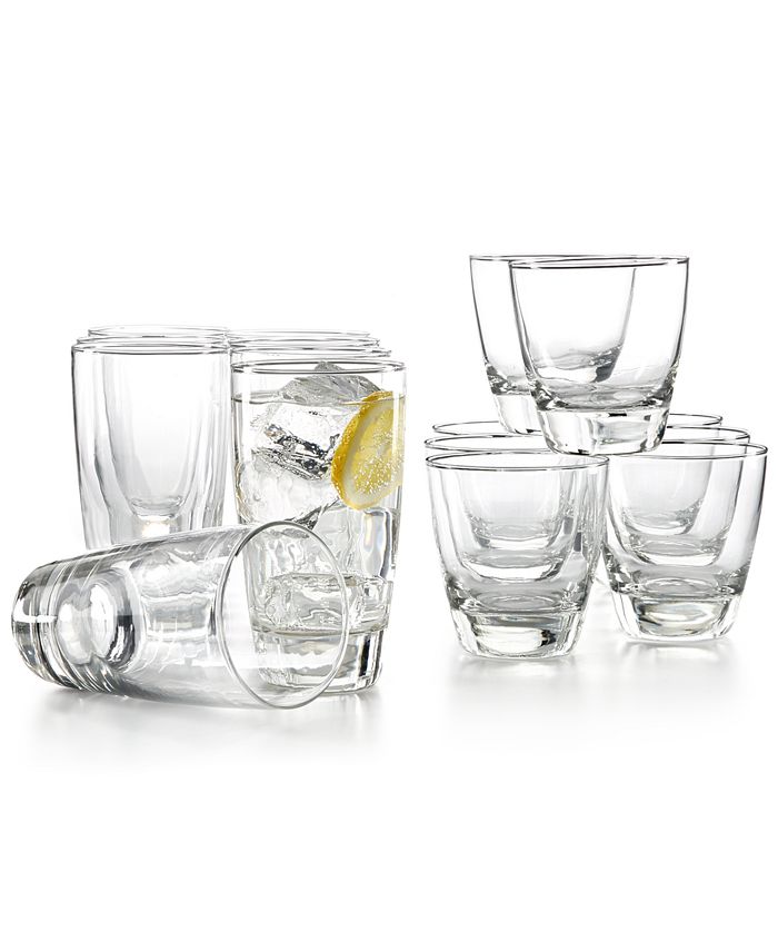 Luminarc Elite 16-Pc. Glassware Set - Macy's