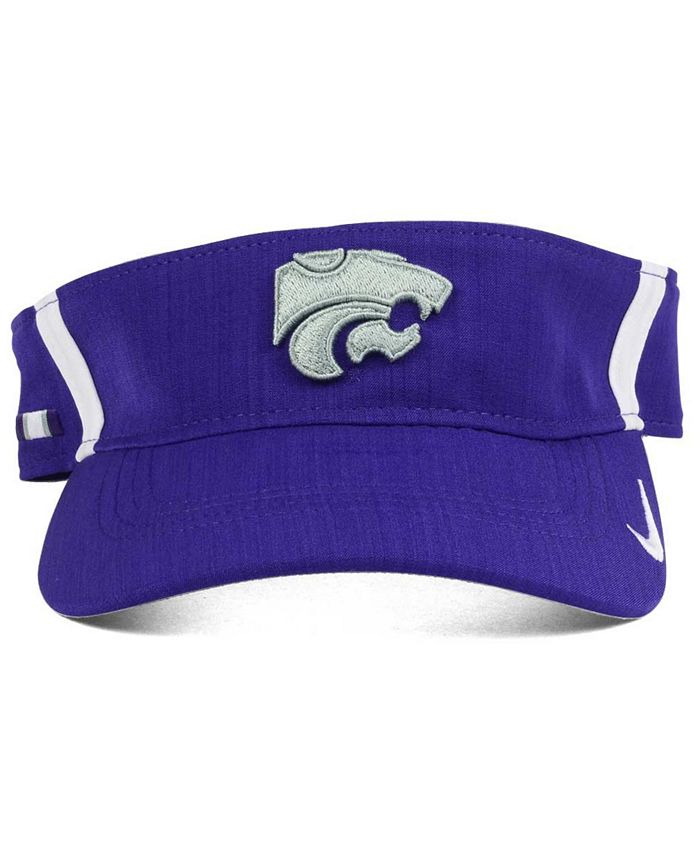 Nike Kansas State Wildcats Sideline Aero Visor - Macy's