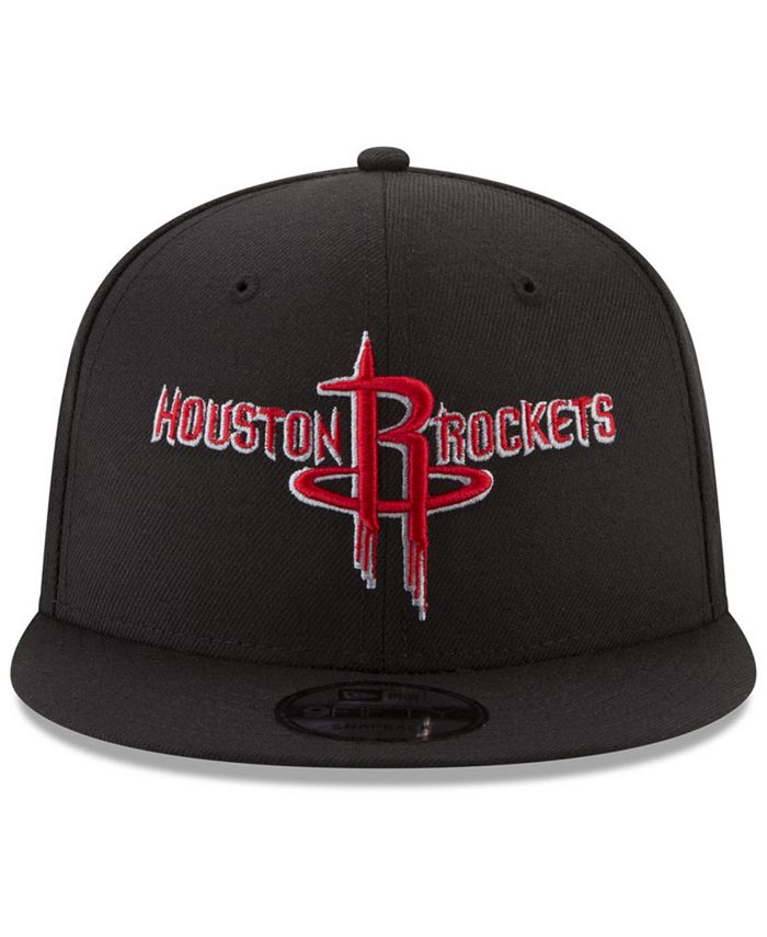 New Era Houston Rockets All Metallic Hoops 9FIFTY Snapback Cap - Macy's