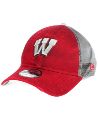 New Era Wisconsin Badgers Team Rustic 9TWENTY Cap - Macy's