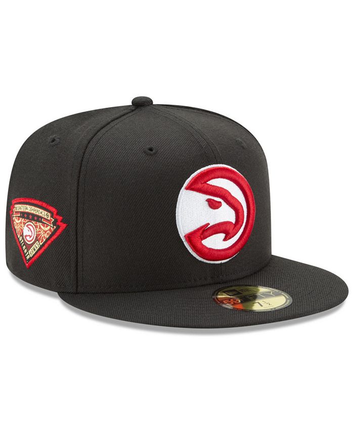 New Era Atlanta Hawks Metallic Diamond Patch 59FIFTY Fitted Cap - Macy's
