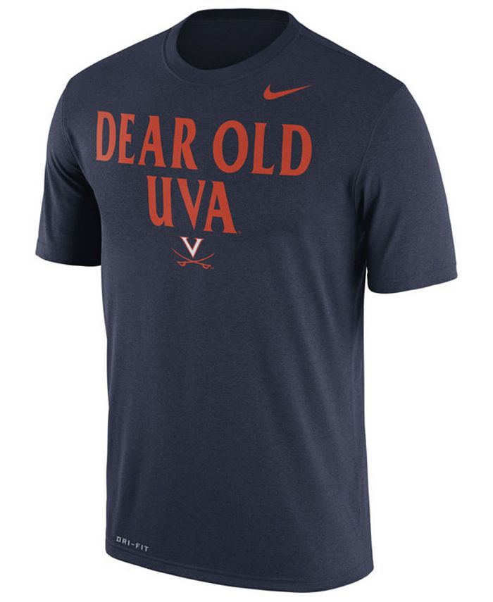 Nike Men's Virginia Cavaliers Legend Verbiage T-Shirt - Macy's