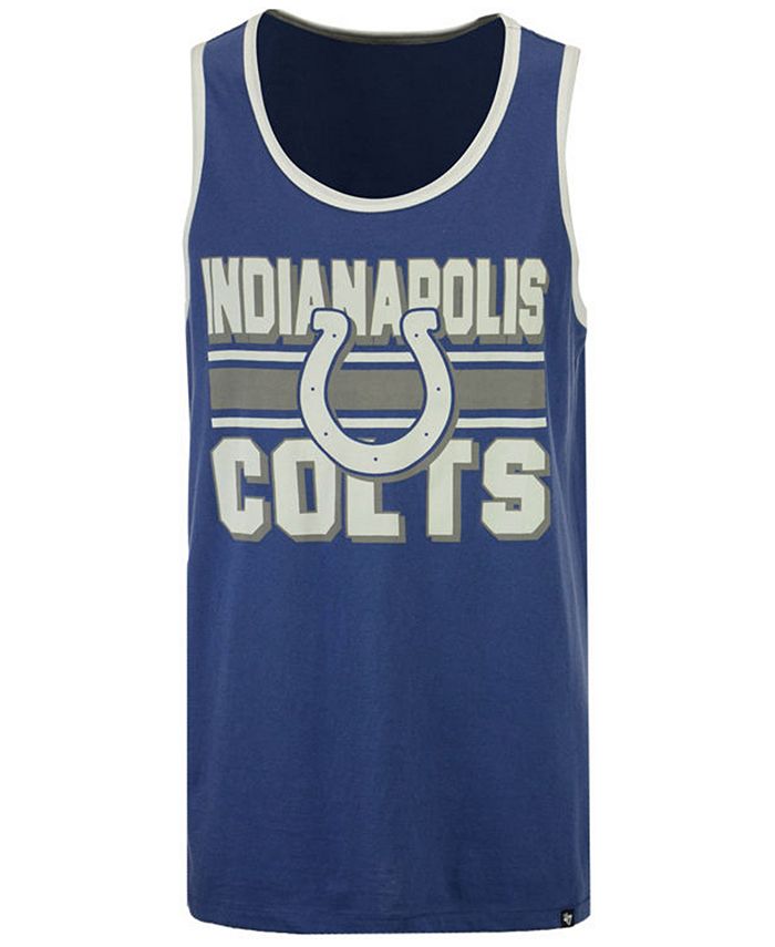 '47 Brand Men's Indianapolis Colts Team Stripe Crosstown Tank - Macy's