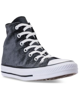 Converse Women's Chuck Taylor Hi Velvet Casual Sneakers from Finish ...