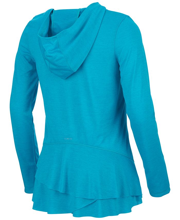adidas Climalite® Performance Hoodie, Little Girls - Macy's