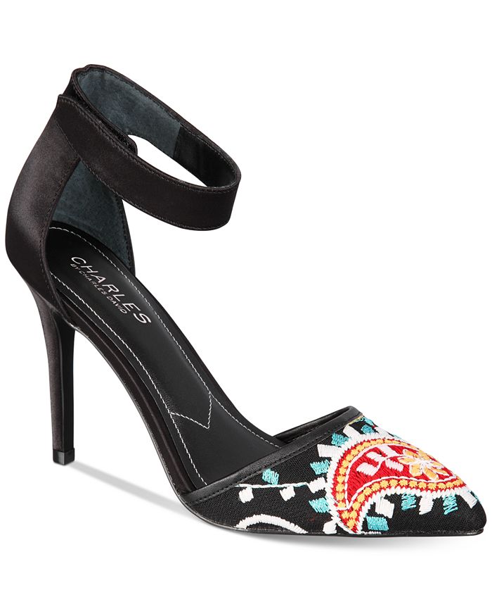 CHARLES by Charles David Pointer Two-Piece Pumps - Macy's